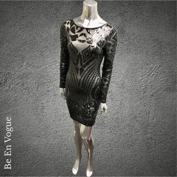 privy | Dresses | Stunning Sequin Cocktail Dress | Poshmark
